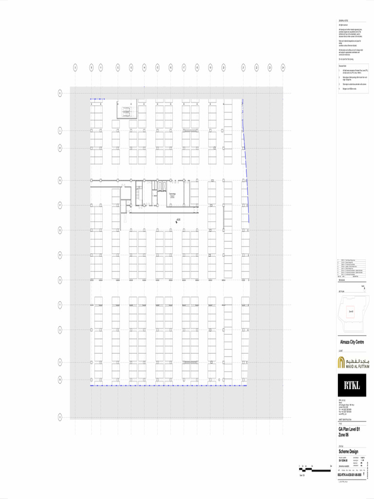 002-RTK-A-030-B1-06-000 - GA Plan Level B1 Zone 06 | PDF