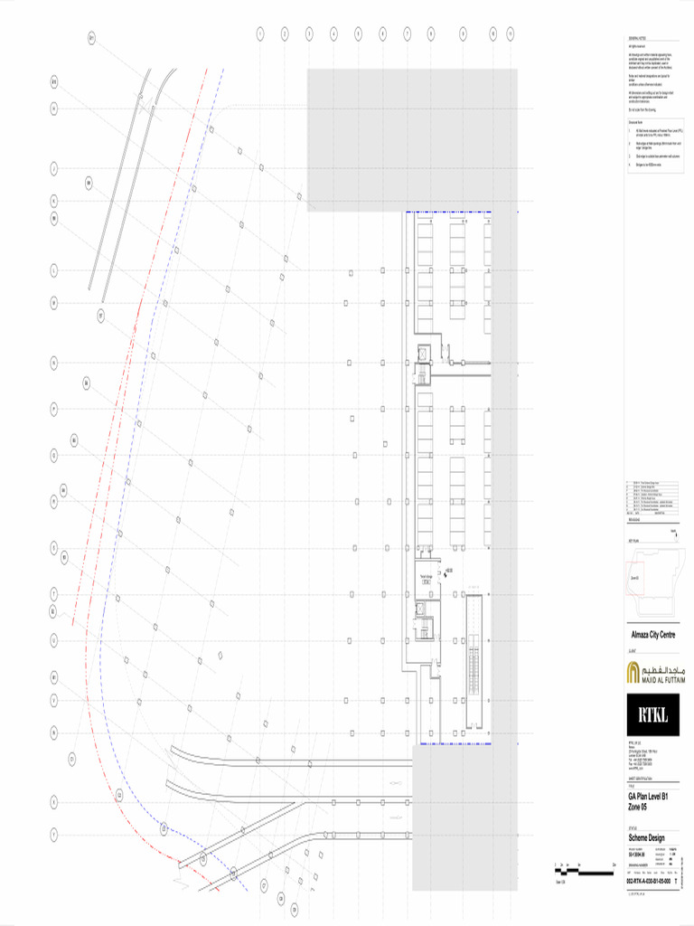 002-RTK-A-030-B1-05-000 - GA Plan Level B1 Zone 05 | PDF