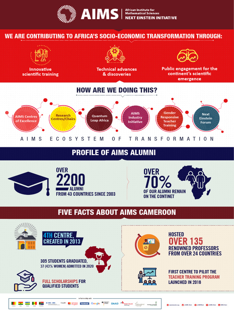 AIMS Cameroon Factsheet Draft January 2021 LB | PDF | Science And ...