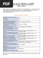 Kalendar Upisa U Srednje Škole 2025 - 2026 | PDF