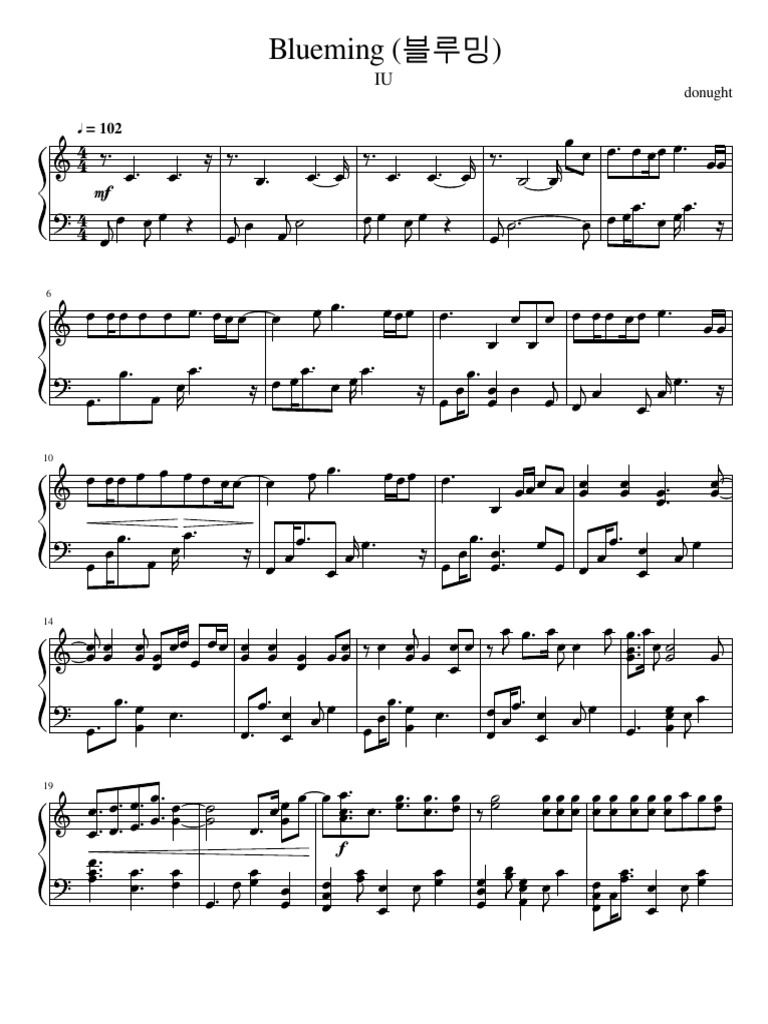 Blueming Iu | PDF