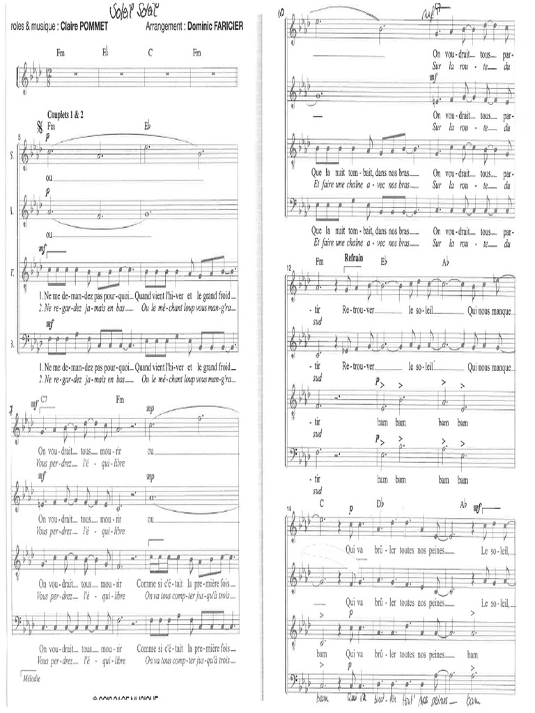 Pomme-Soleil Soleil | PDF