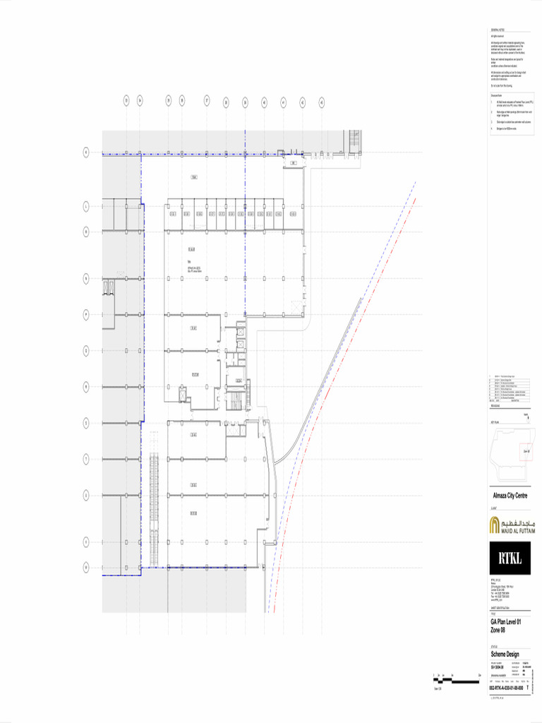 002-RTK-A-030-01-08-000 - GA Plan Level 01 Zone 08 | PDF