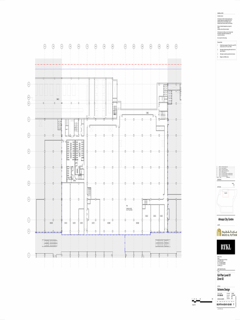 002-RTK-A-030-01-02-000 - GA Plan Level 01 Zone 02 | PDF