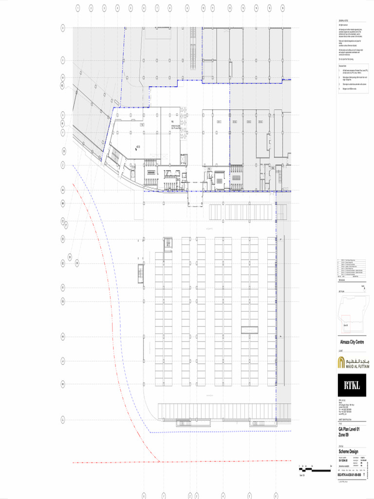 002-RTK-A-030-01-09-000 - GA Plan Level 01 Zone 09 | PDF