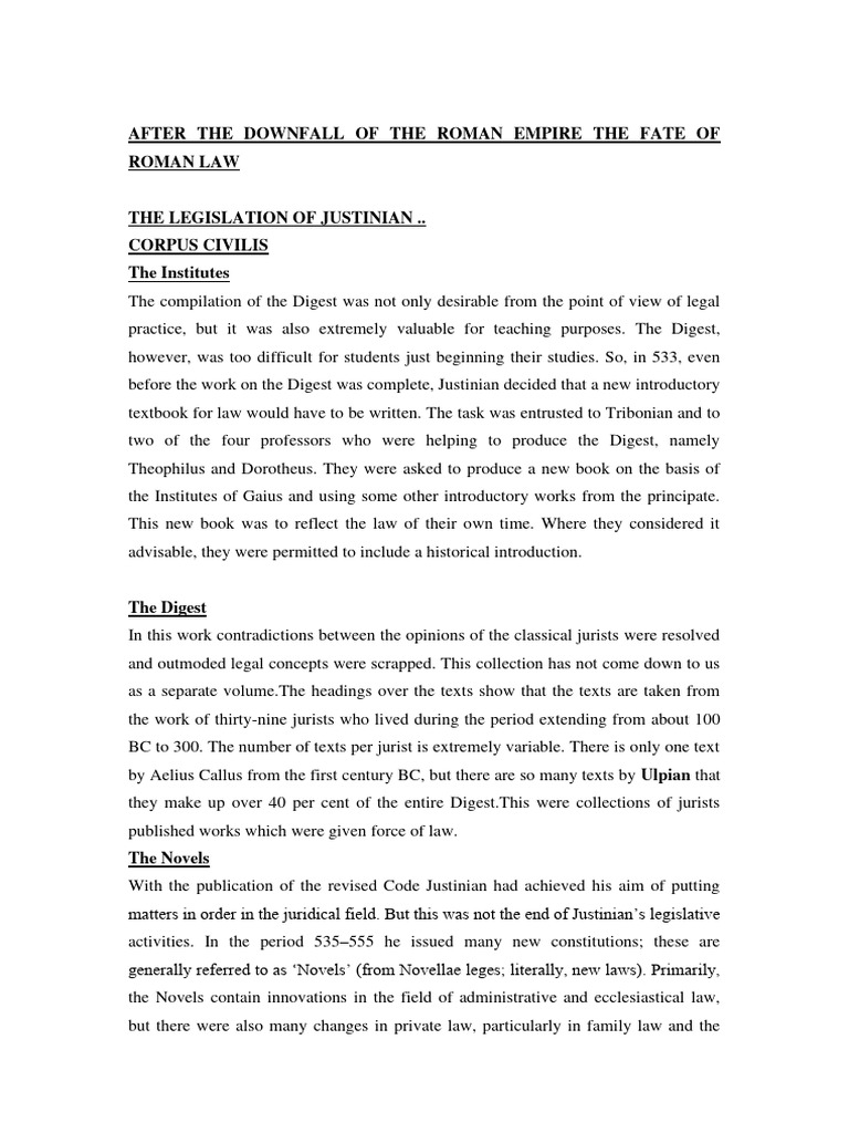 Downfall of The Roman Empire | PDF