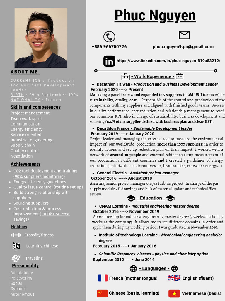 Phuc Nguyen Resume | PDF
