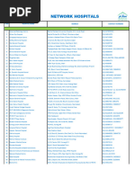 Jubilee Health Insurance Hospital List | PDF | Karachi | Islamabad