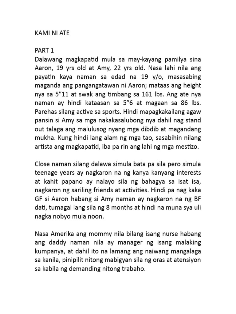 Kami Ni Ate | PDF