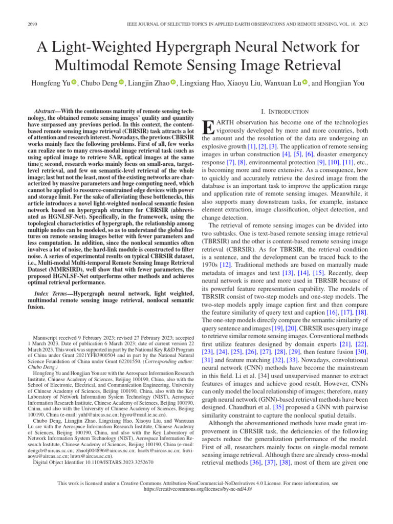 Remote Sensing Image Retrieval | PDF | Computers | Technology & Engineering