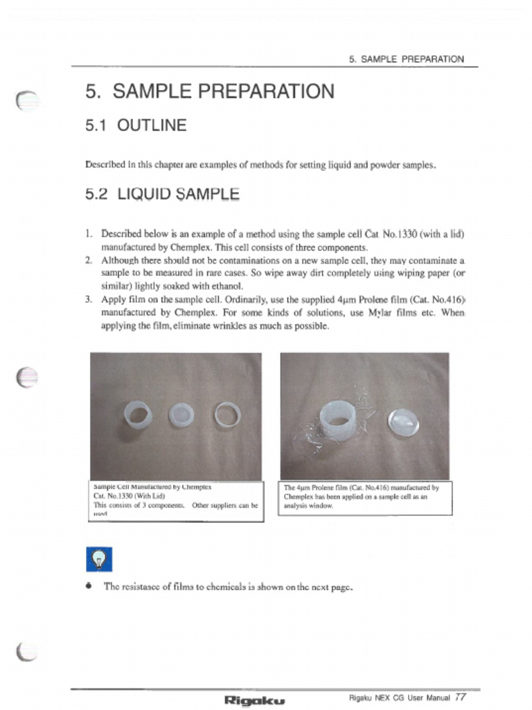 XRF Sample | PDF