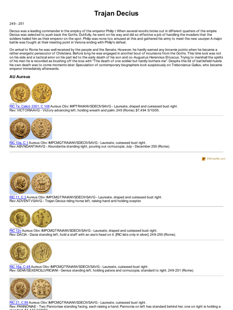 Trajan Decius | PDF