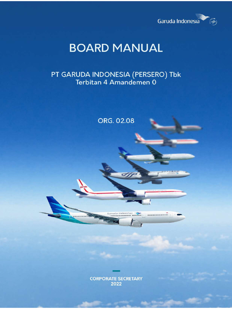 Board Manual Perseroan | PDF
