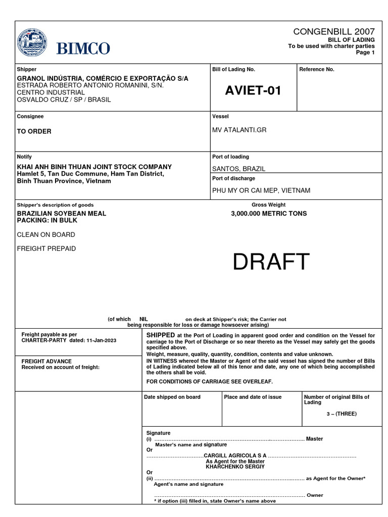 Draft: AVIET-01 | PDF