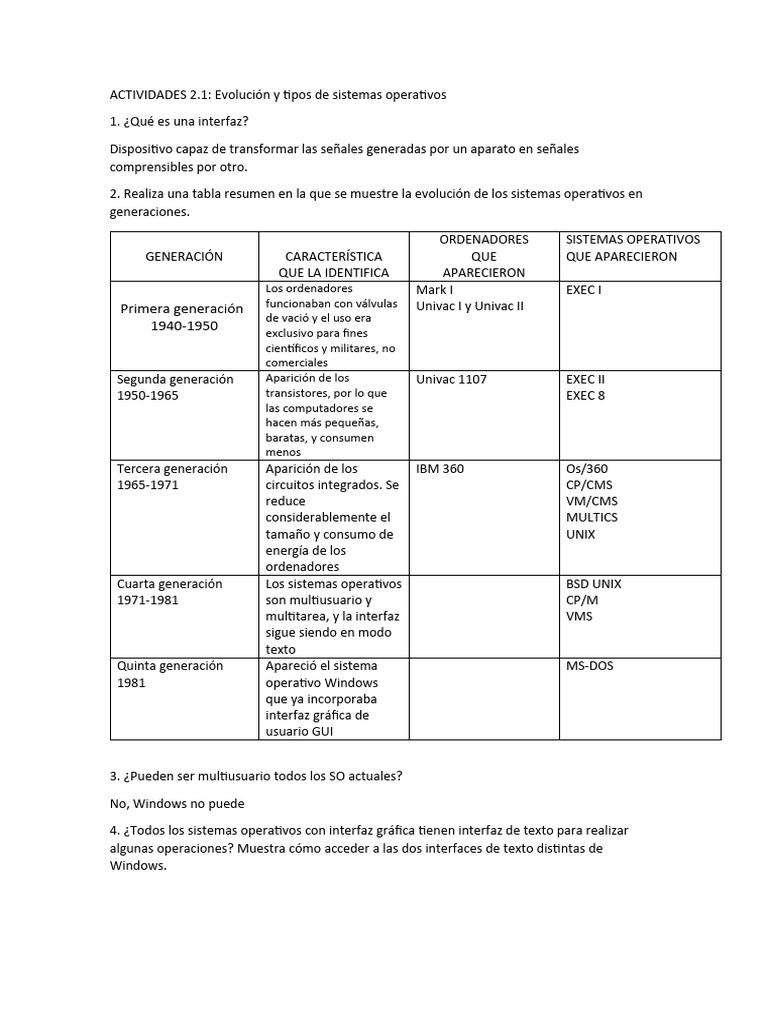 Actividades UD2 - 1 | PDF