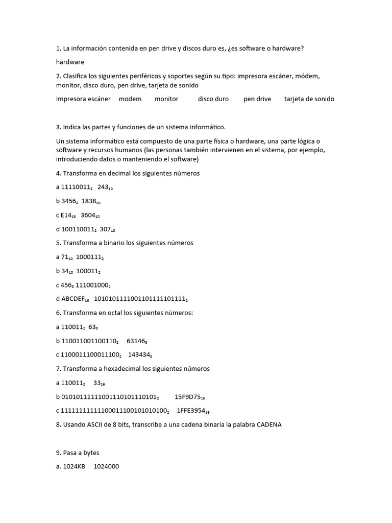 Actividad 1 Sistemas Informaticos | PDF | Informática | Tecnología