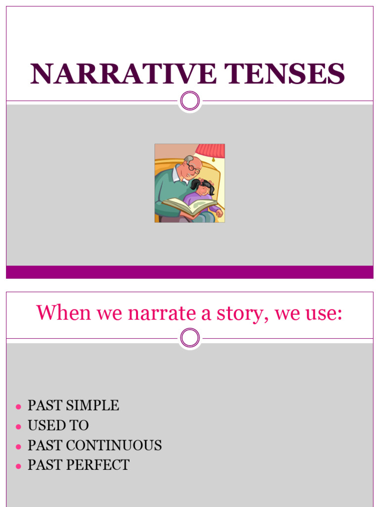 3A- narrative tenses | PDF | Grammatical Tense | Language Mechanics