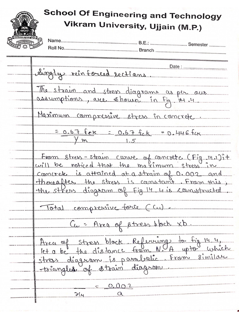 RCC Assignment (Soet) | PDF