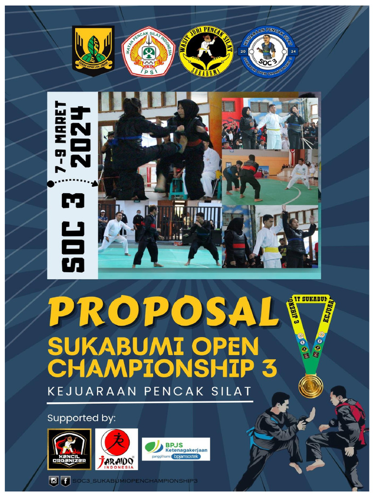 Proposal Sukabumi Open Championship. | PDF