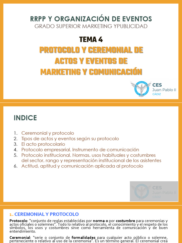 Tema 4 RRPP 2023-2024 | PDF | Institución | Business