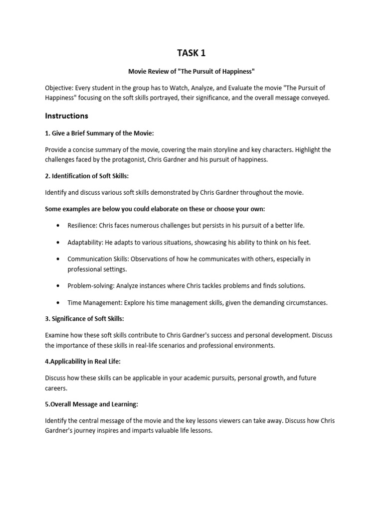 Task 1 | PDF | Skill | Communication