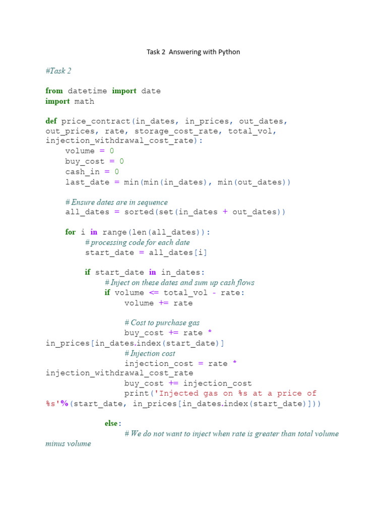 Task 2 Pythons | PDF