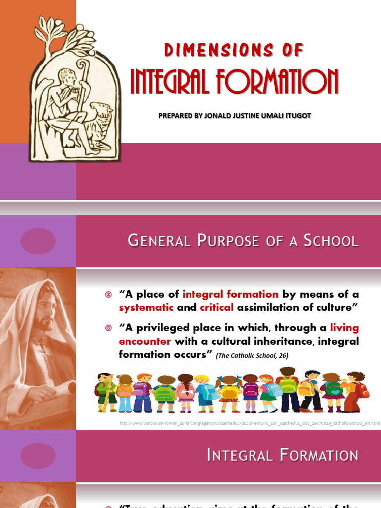 Dimensions of Integral Formation | PDF