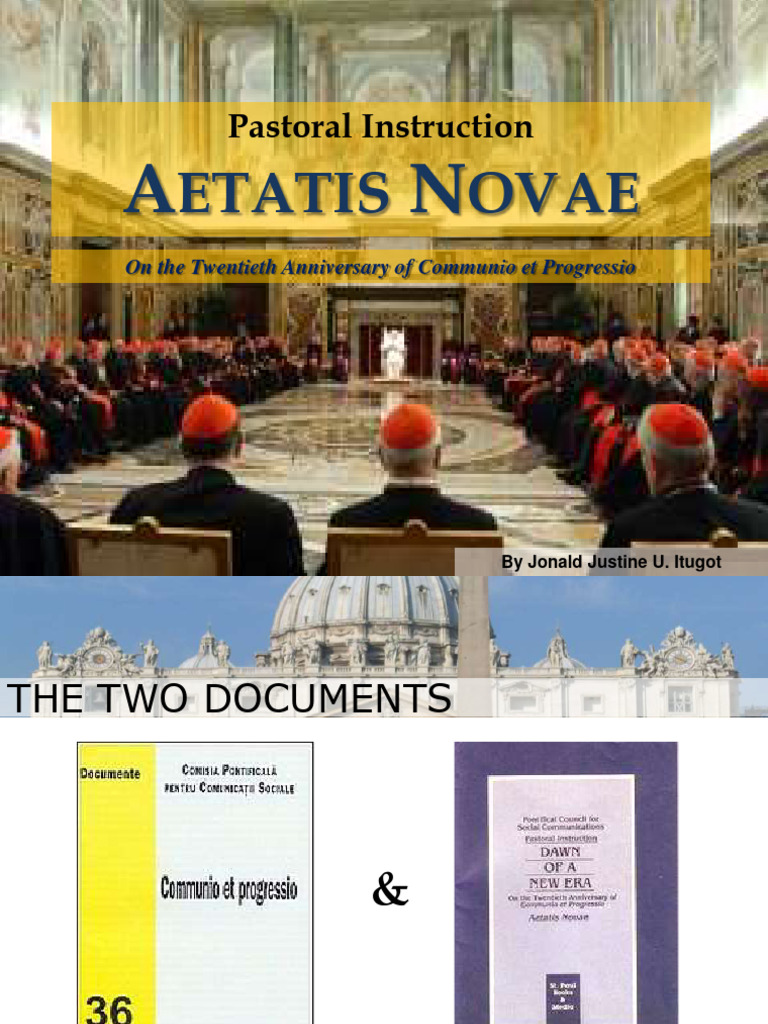 Aetatis Novae | PDF