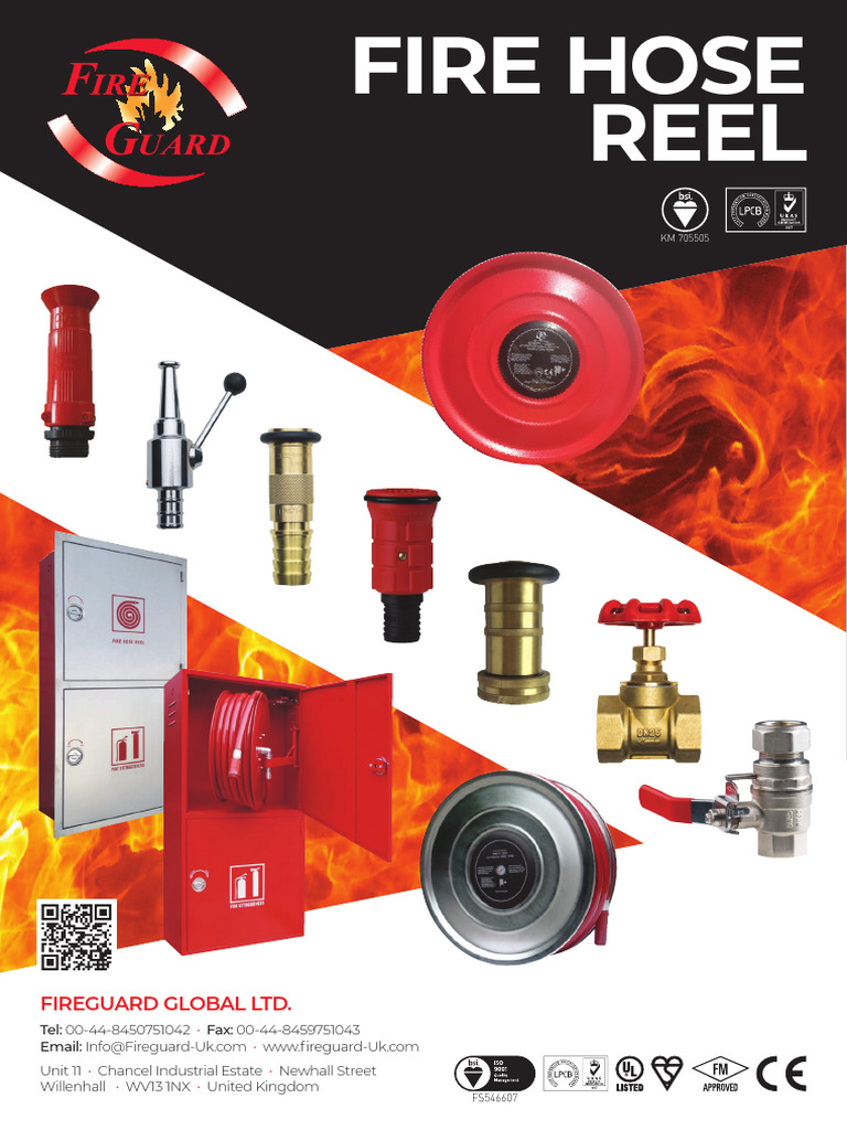 Fire_Guard_Hose_Reel_4pp | PDF | Valve | Pipe (Fluid Conveyance)