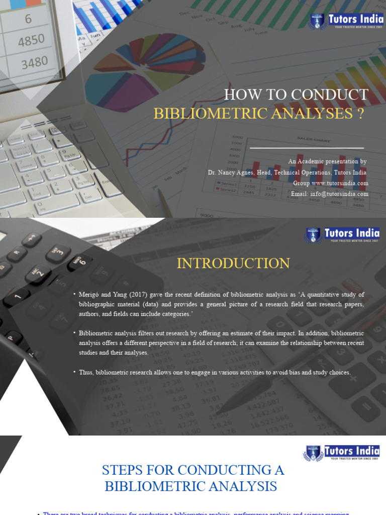 PPT-How To Conduct Bibliometric Analyses | PDF | Data Analysis | Analysis