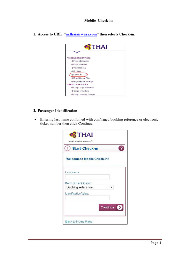 Self-Service-Checkin-Mobile 3 | PDF