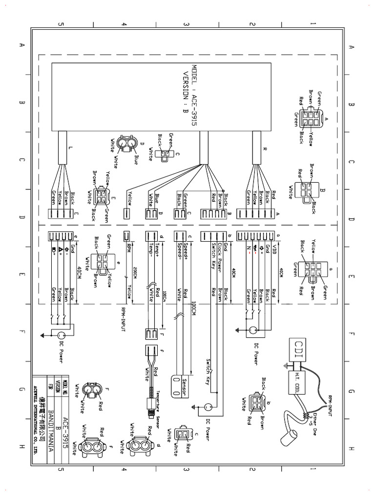 ACE 3915 B Wiring | PDF