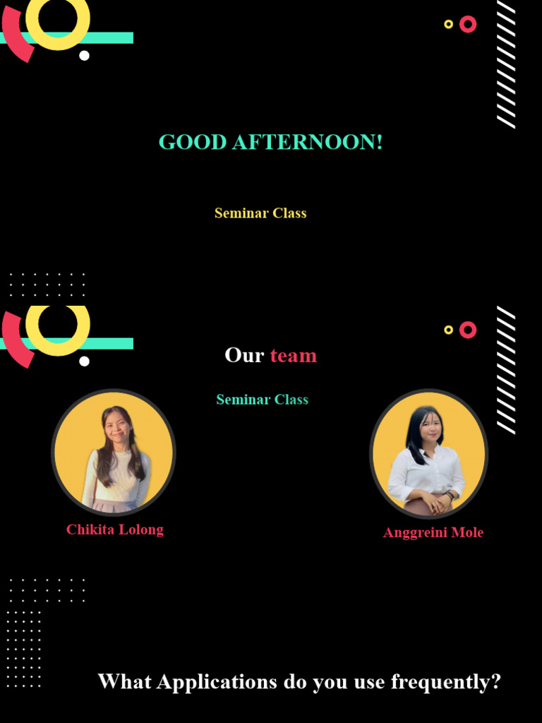 Seminar Presentation Group | PDF | Computers