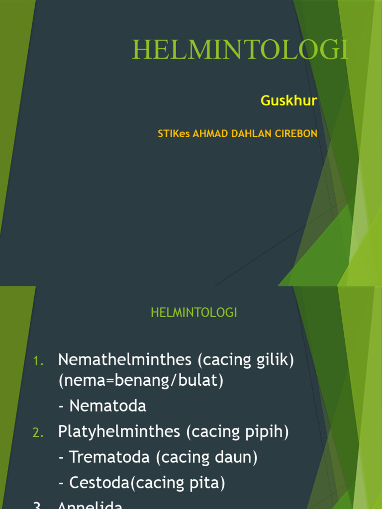 Helmint Arthropoda | PDF | Sains & Matematika