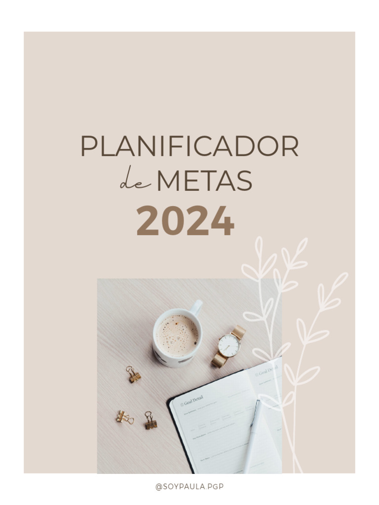 Planificador de Metas-1 | PDF