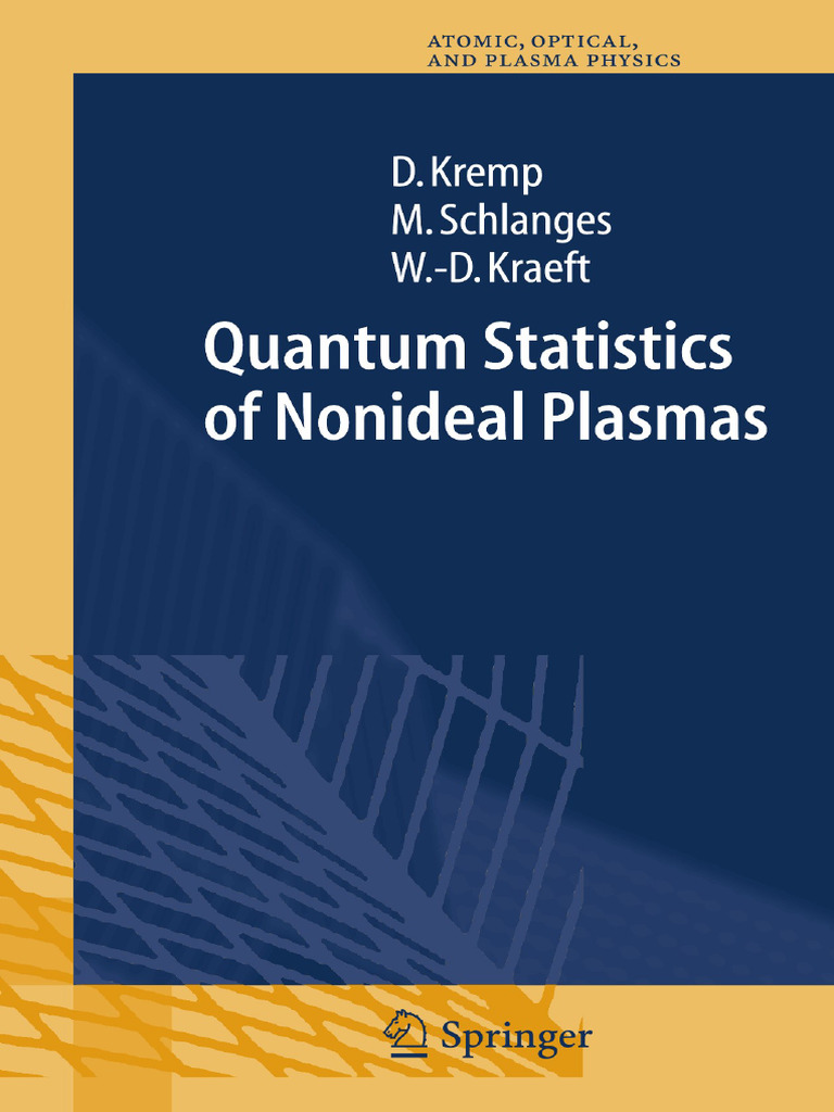 Quantum Statistics of Nonideal Plasmas | PDF