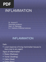 Pathology, Chapter 3, Inflammation (Slides) | PDF | Inflammation | Cell ...