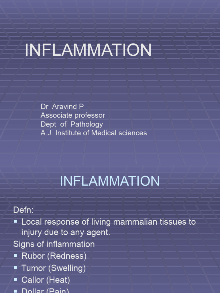 Inflammation | PDF | Inflammation | Cell Adhesion