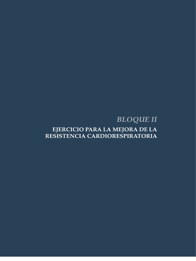 Bloque 3 Guia Ejercicio Cardiovascular RCV | PDF