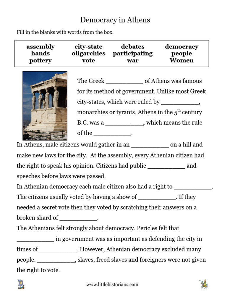 Democracy in Athens | PDF