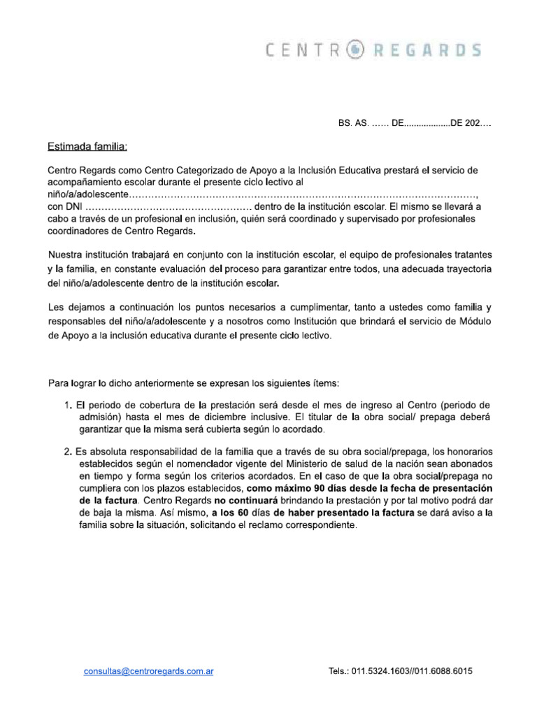 Carta Compromiso 2024 | PDF