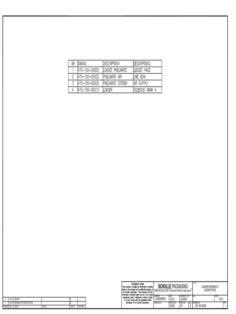 Loader Pneumatics SN475 123848 | PDF