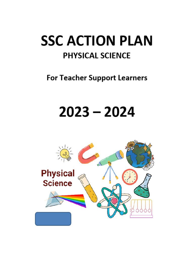 SSC Physical Science Action Plan 2023-24 | PDF | Hydrocarbons | Alkene