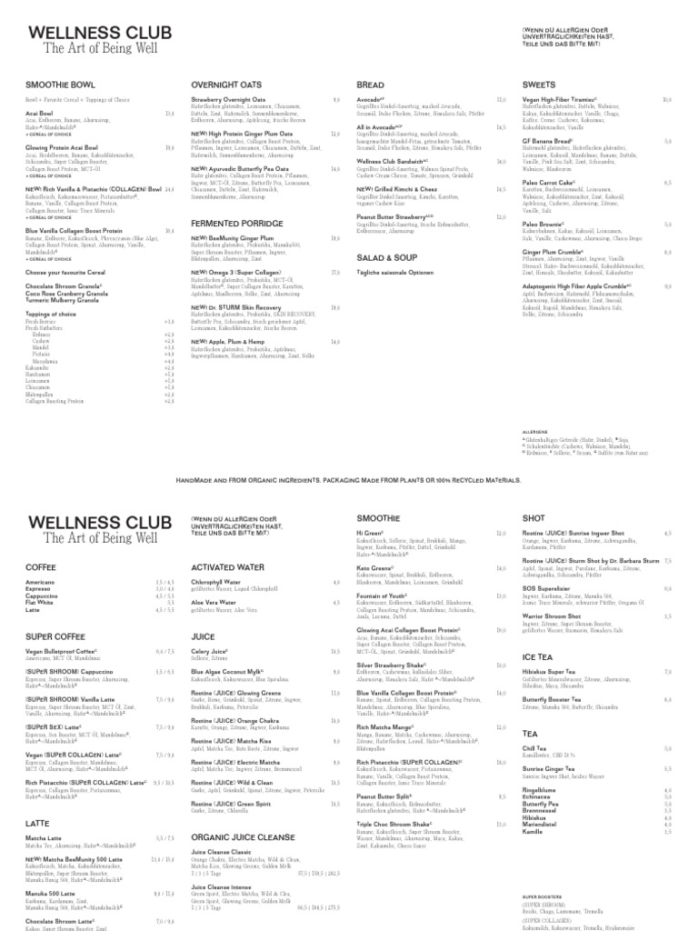 Rootine Menu 2022-10 | PDF