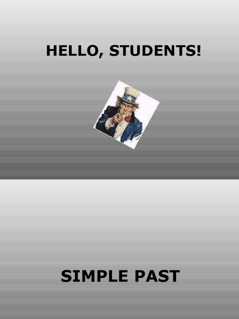 Simple Past | PDF