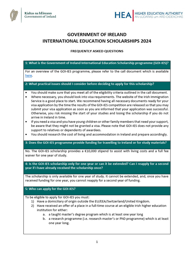 2024 Goi Ies Faqs Final | PDF