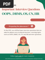 OOPS Interview Cheatsheet | PDF | Programming | Constructor (Object ...