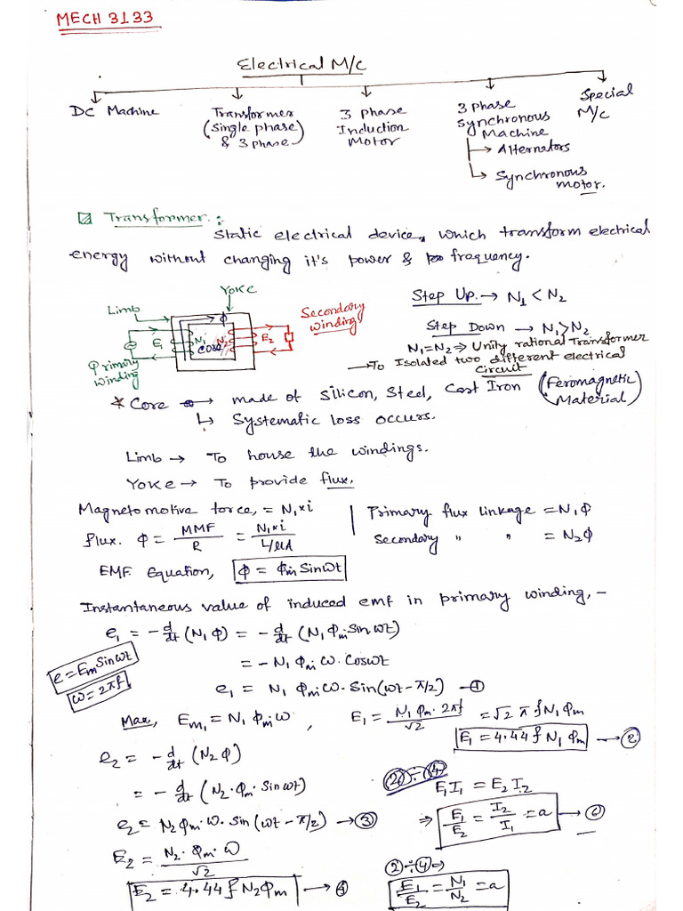 Electrical Machine | PDF