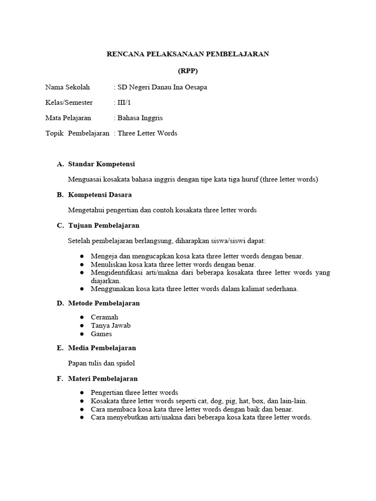 RPP PTK Siklus 2 | PDF