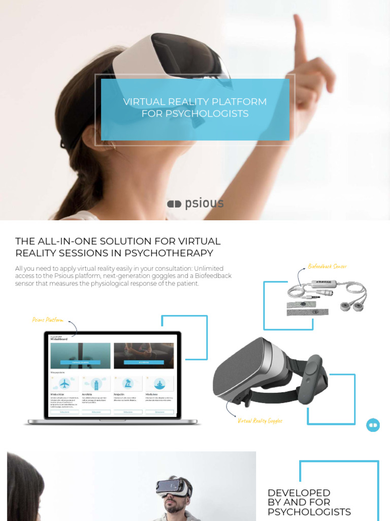 Solución Psious EN | PDF | Psychotherapy | Virtual Reality
